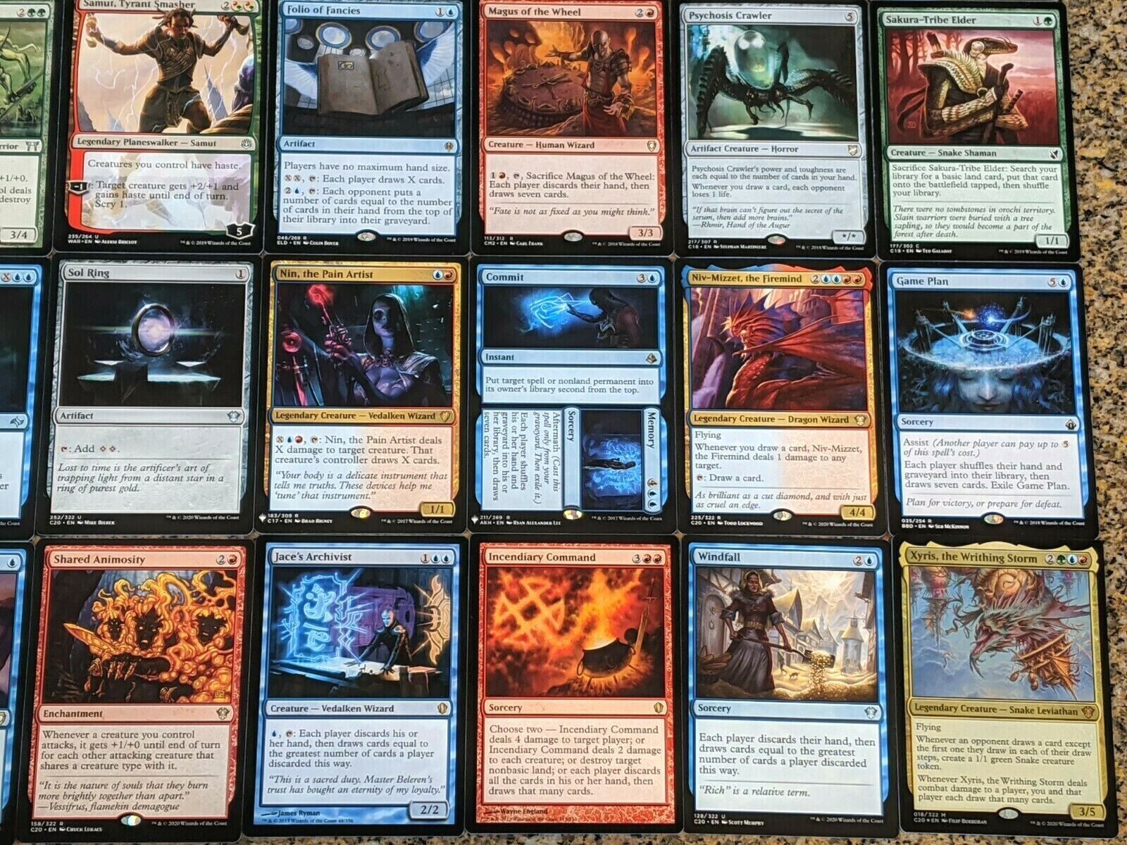 ***Custom Commander Deck*** Xyris, the Writhing Storm - Snakes & Wheels ...