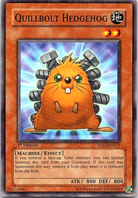 Quillbolt Hedgehog 5DS2-EN Yu-Gi-Oh! Light Play 1st Edition | eBay