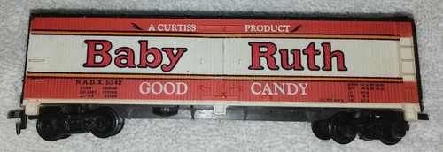 TYCO Baby Ruth Reefer Freight Train Box Car NADX 5342 | eBay