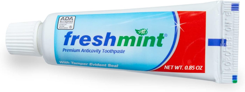 144 Tubes 0.85Oz Fluoride Toothpaste ADA Accepted W/ Safety Seal ...