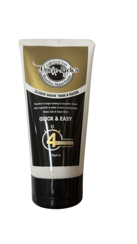 Uncle Jack' Razor Less Cream Shave, 6 oz/ 170g | eBay Australia
