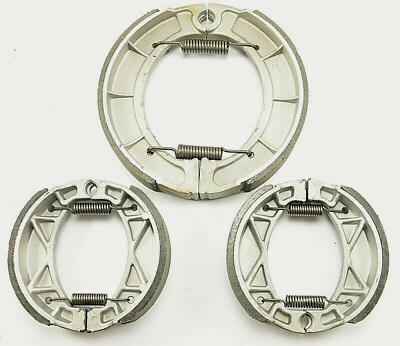 BONDED FRONT & REAR BRAKE SHOES FOR YAMAHA TIMBERWOLF YFB250 (1992-94 ...