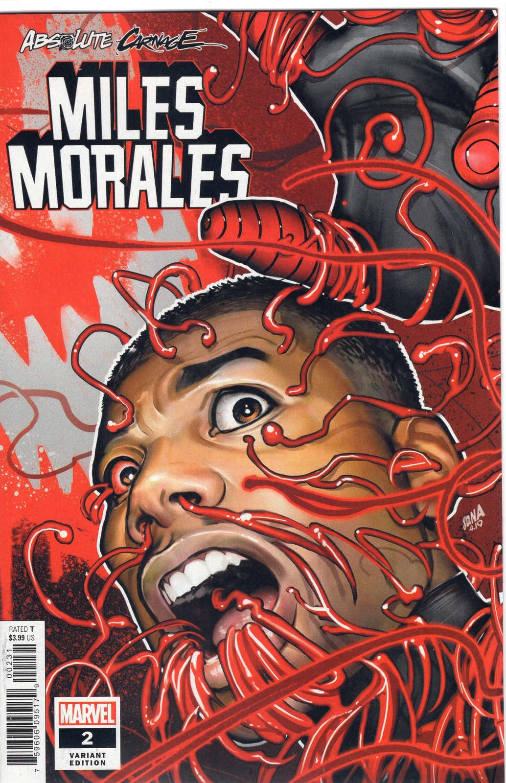 Absolute Carnage: Miles Morales- 2C- Variant David Nakayama Connecting ...