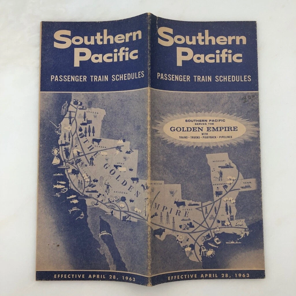 Southern Pacific Railroads 1963