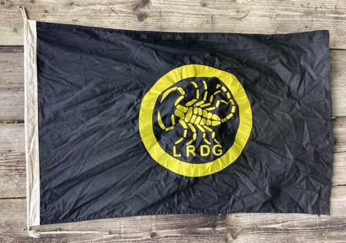 original ww2 old vintage 1941 LRDG long range desert group SAS flag | eBay