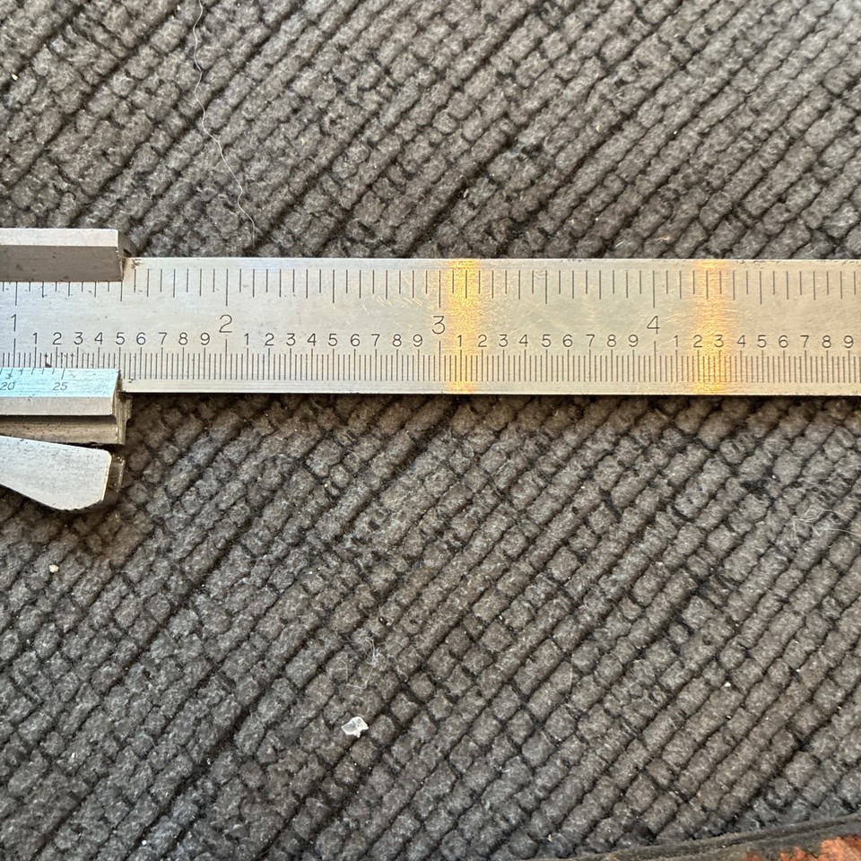 Vintage Helios 6" Slide Vernier Caliper Made In Germany w/ Leather ...