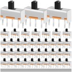 40 PCS 5mm High Knob Vertical Mini Slide Switch SPDT 1P2T 3-Pin ...