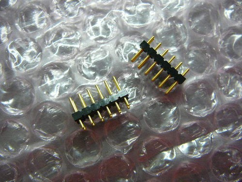 MOLEX Connector Header 12-POS Dual Row GOLD Micro Shunt Wafer Assy NEW ...