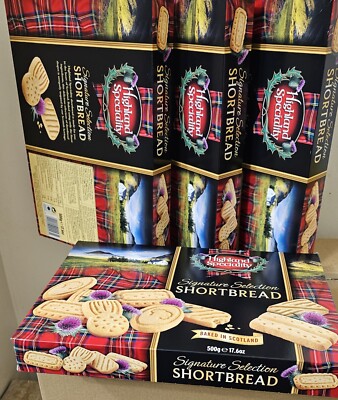 *4 x 500g *HIGHLAND SHORTBREAD ASSORTMENT* 02/2026 | eBay UK