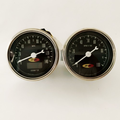 Hot Rod Speedometer & Tachometer- So-Cal Speed Shop- 3 3/8" Dia | eBay