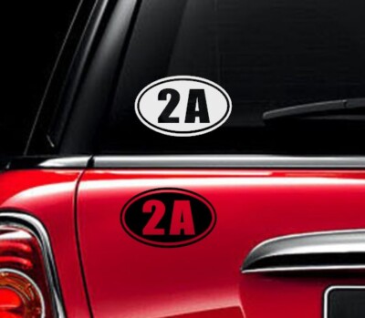 2A second ammendment Decal Vinyl Car Window Sticker ANY SIZE | eBay