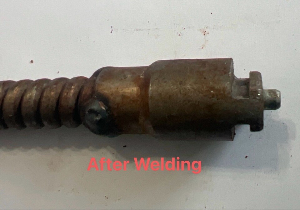 Ridgid 3/8" Drain cable Repair end bit fits K-380 & K-400 MADE IN USA ...