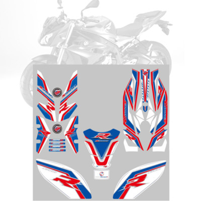 3D Gel Complete Fairing Fuel Tank Pad Decal Sticker For 2014-2017 BMW ...