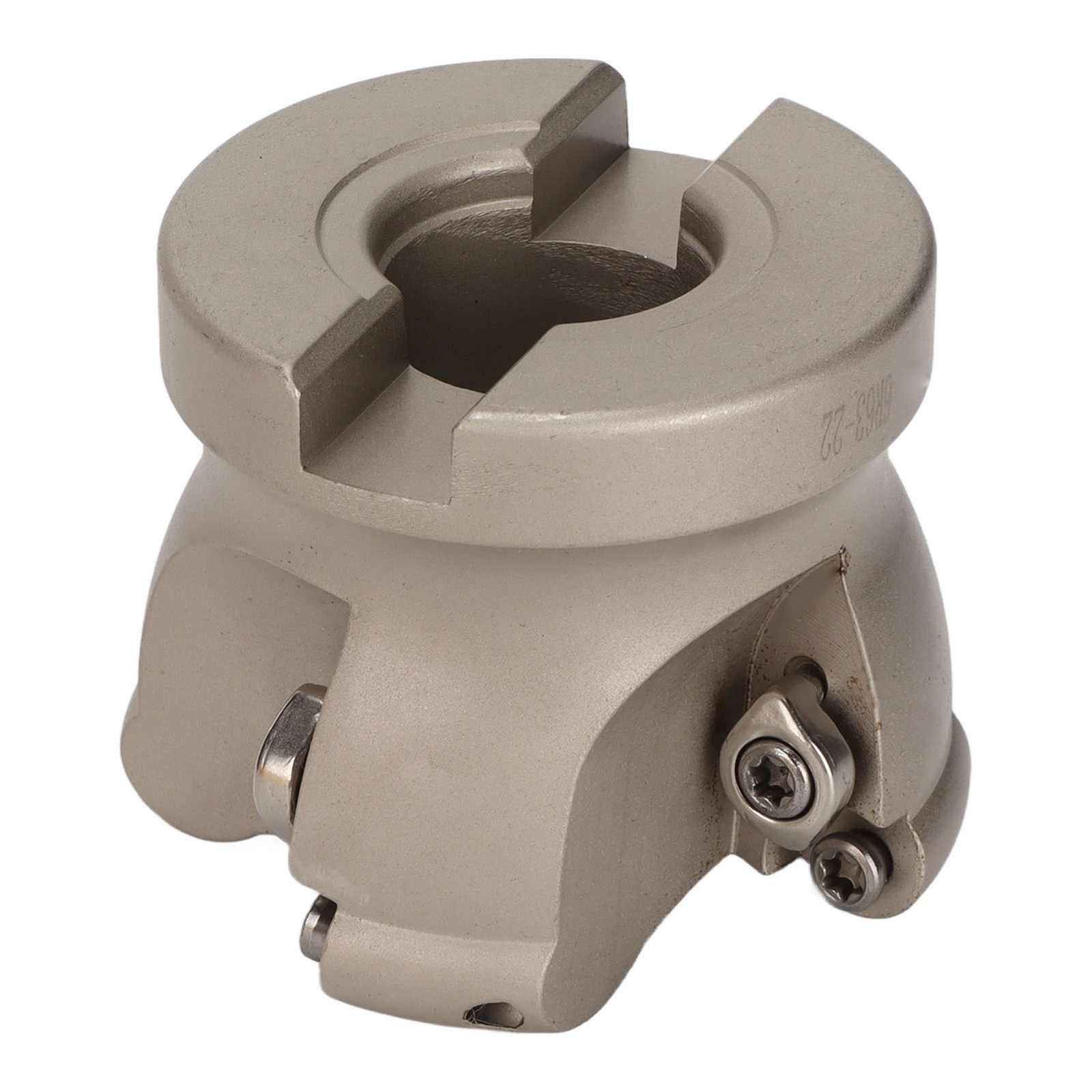 4 Flute Face Mill Head Spiral Offset 40Cr CNC Milling Cutter Tool For ...