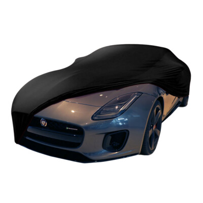 Indoor car cover fits Jaguar F-Type Roadster bespoke Berlin Black cover ...
