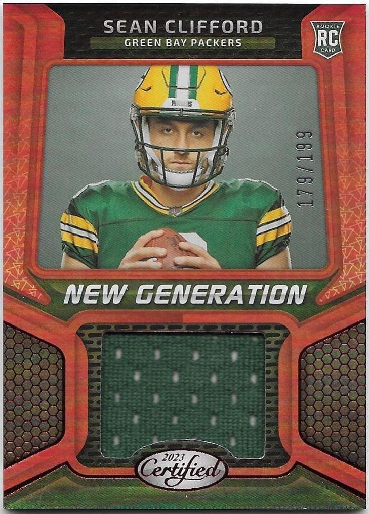 2023 Panini Certified - New Generation Jerseys Sean Clifford #NGJM-18 ...