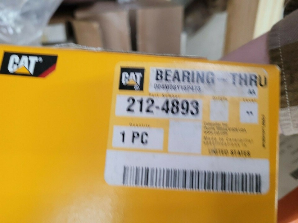 New Genuine CAT Caterpillar Thrust Bearing 212-4893 2124893 - Factory ...