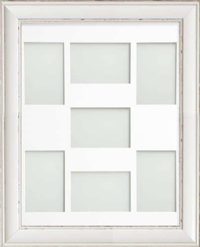 Multi Aperture Collage Picture Photo Frames Antique White With Choice ...