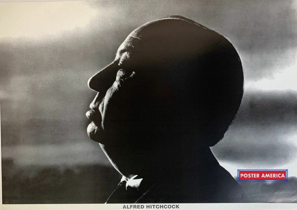 Alfred Hitchcock Silhouette Poster