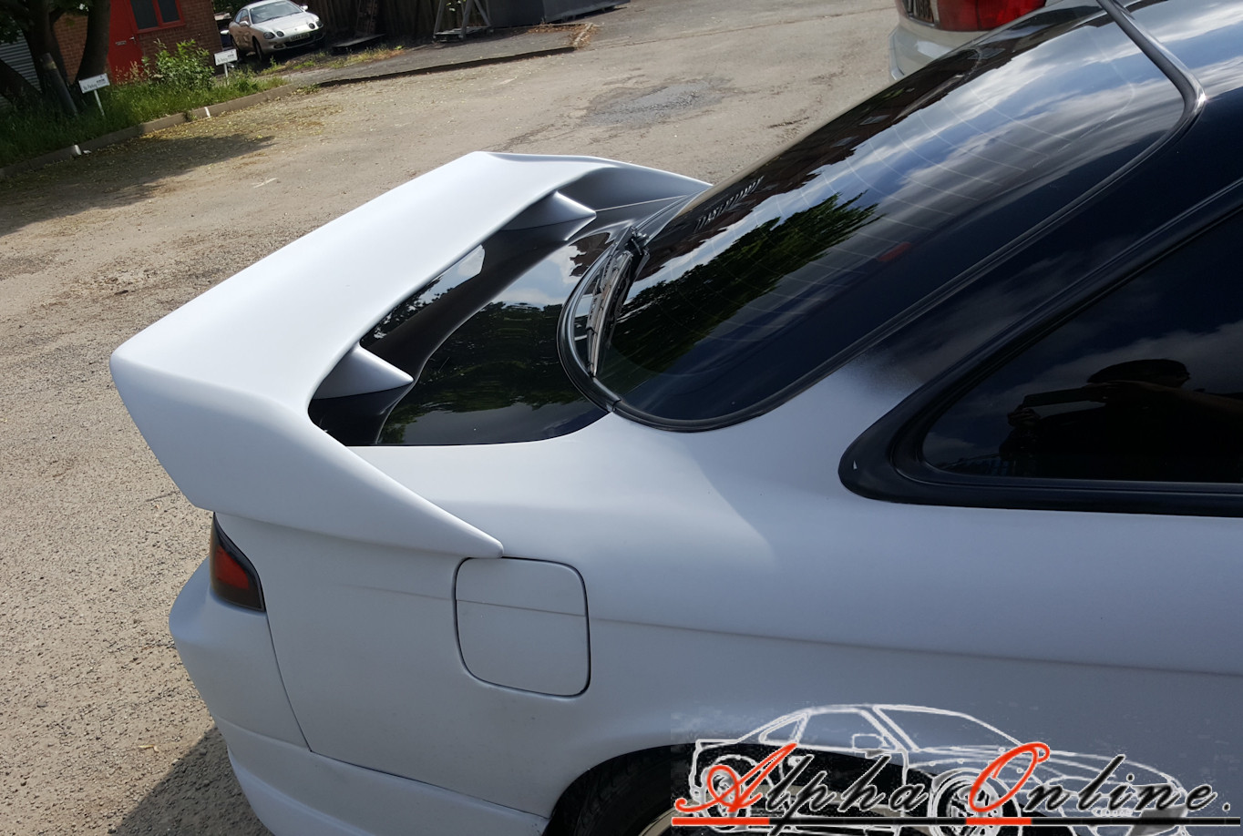 326 Power Style Rear Spoiler For Nissan 180SX 200SX S13 PS13 S14 Lexus ...