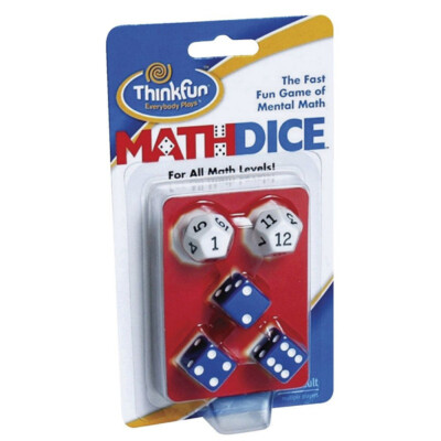 Thinkfun Math Dice The Fast Fun Game of Mental Math | eBay Australia