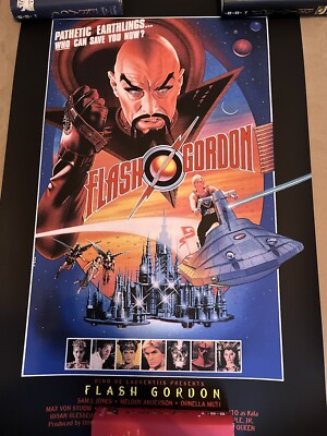 Lawrence Noble FLASH GORDON Art Print Poster | eBay