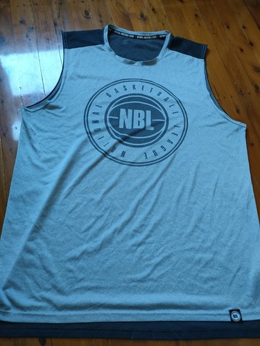 NBL Mens Tank Top Singlet 3XL Basketball - VGC - gym clothing - singlet ...