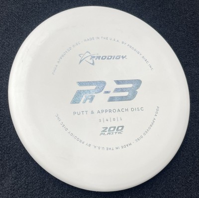 Prodigy Pa-3 Putter 200 Plastic - White With Silver Stamp Brand New ...