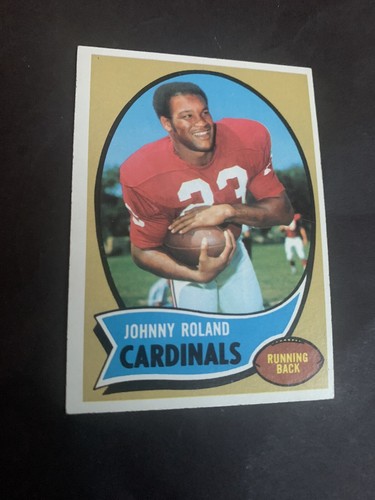 1970 Topps Football #76 Johnny Roland EX+ Cardinals Missouri Set Break ...
