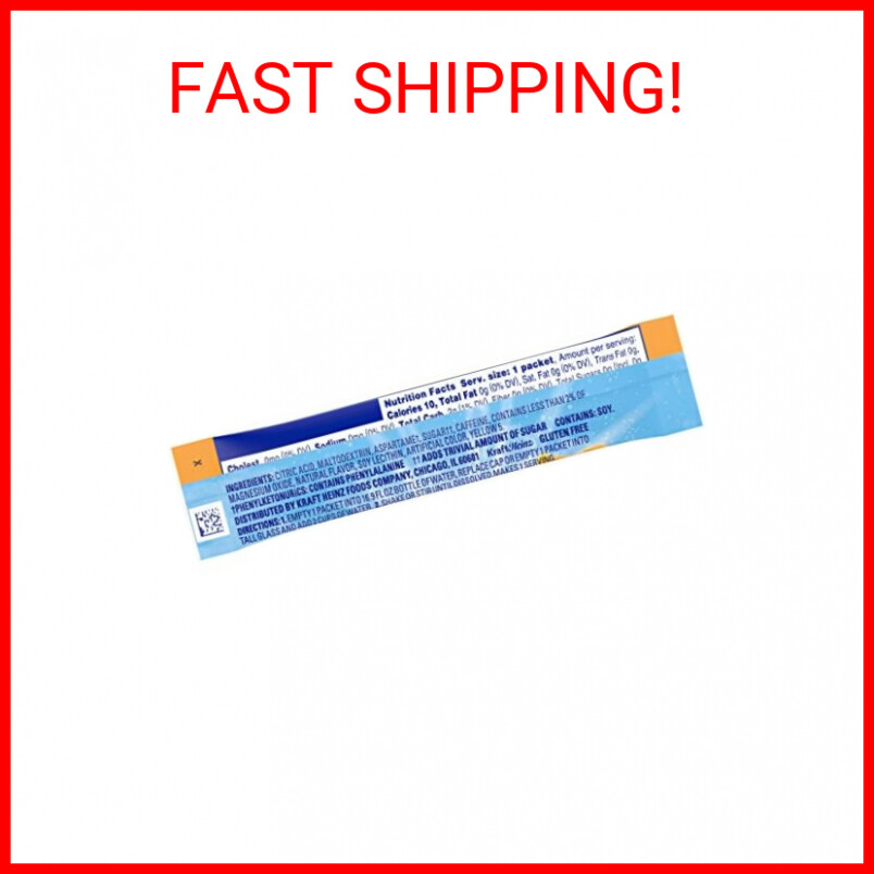 Crystal Light Sugar-Free Energy Citrus On-The-Go Powdered Drink Mix 10 ...