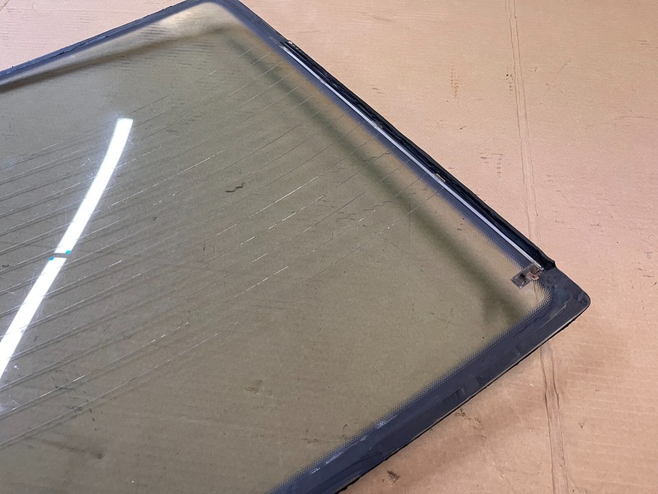 87-93 Ford Mustang Rear Hatchback Glass Window w/ DEFROST OE Carlite ...