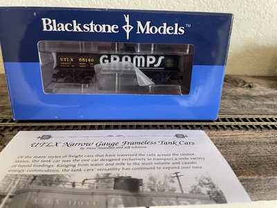 Blackstone Models H0N3 UTLX Frameless Tank car #55140 Complete | eBay