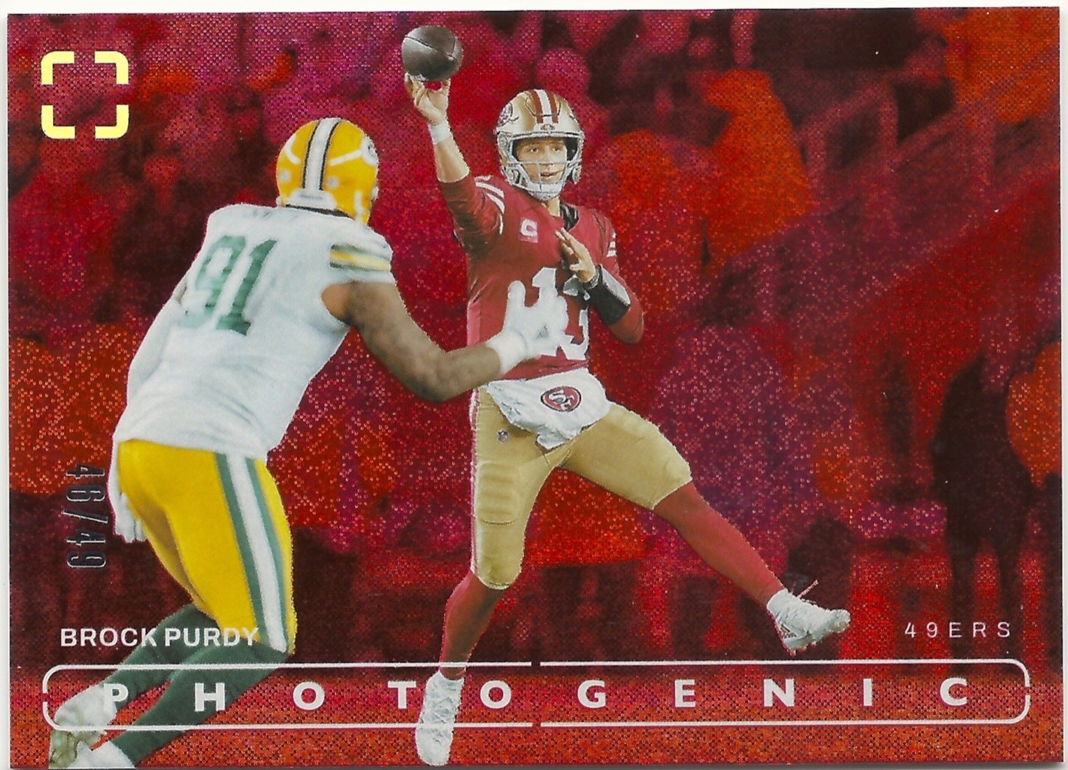 2024 Panini Photogenic - Brock Purdy #30 Red /49 for sale online | eBay