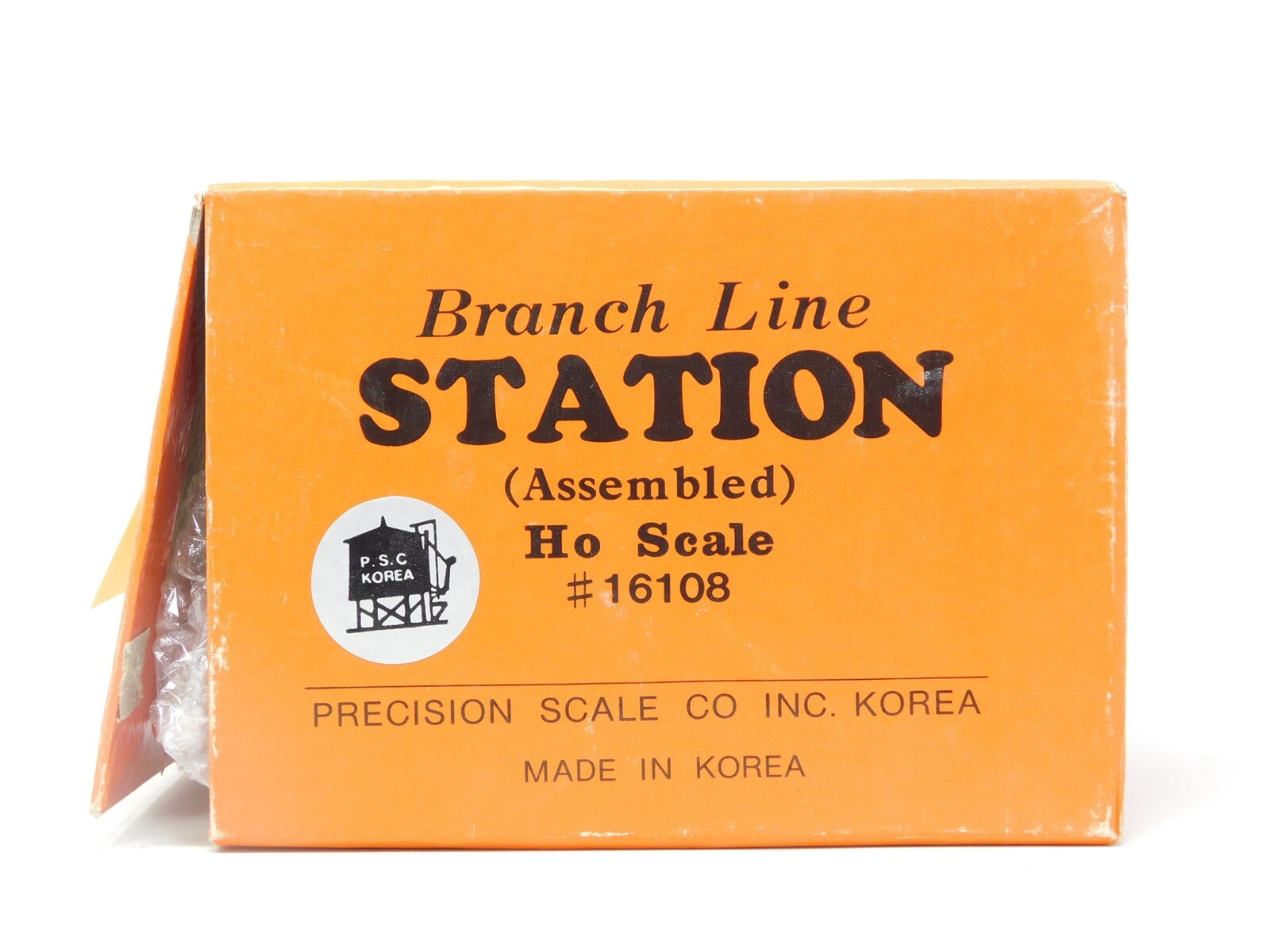 HO 1/87 Scale Precision Scale Co. #16108 Branch Line Station | eBay