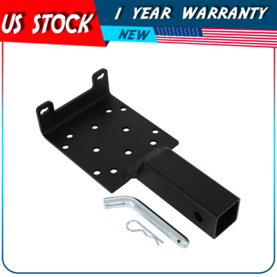 2" Receiver Trailer Hitch Winch Mount Plate for ATV UTV Cradle Mounting ...