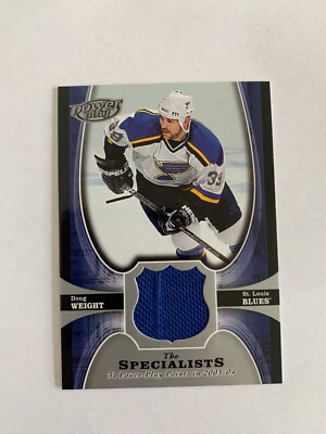 2005-06 Upper Deck Power Play Specialists Jerseys #TSDW Doug Weight ...