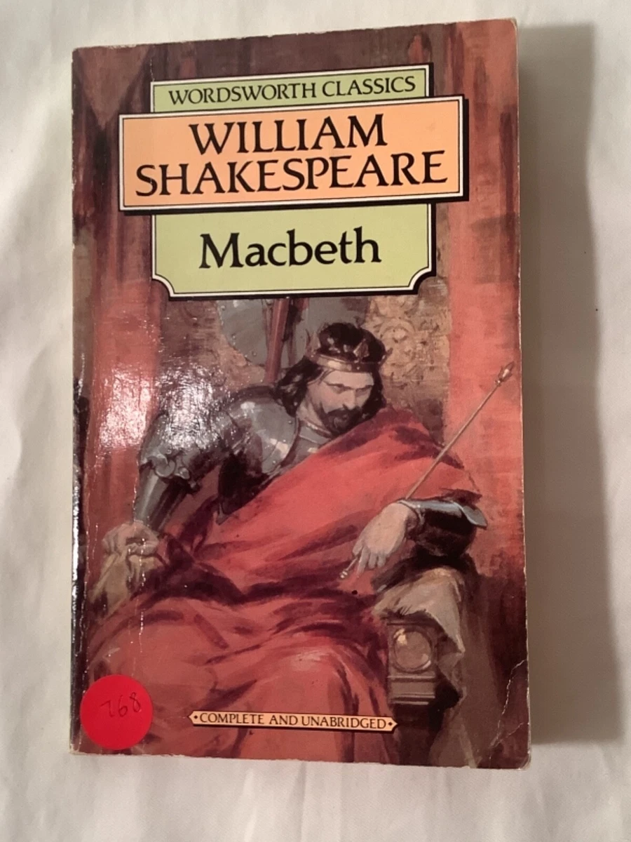 Macbeth Book Cover Shakespeare
