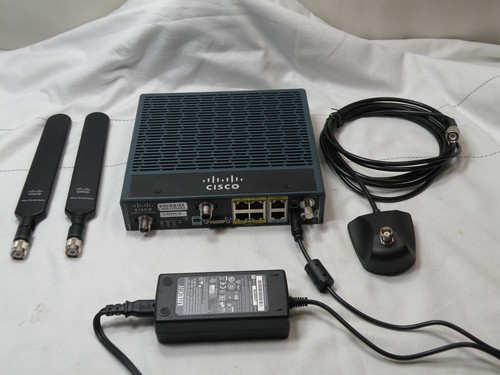 Cisco 819-4G Integrated Router w/Power Supply & Antennas, 4G-AE010-R ...