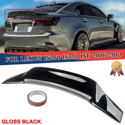 Duckbill Trunk Wing Spoiler For 06-13 LEXUS IS250 IS350 RT Style ...