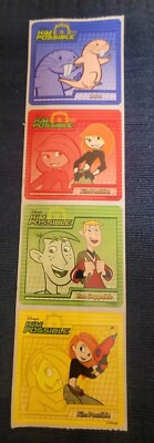Vintage Sandylion Disney Kim Possible Stickers -Kim, Ron and Rufus ...
