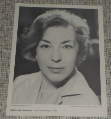 Anne Holm - Author - 1974 International Portrait Gallery Print | eBay