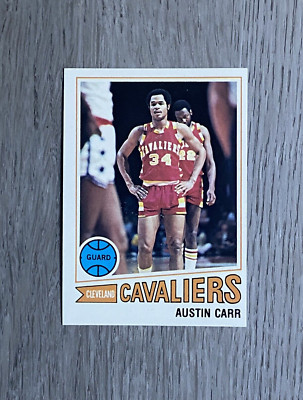 1977-78 NBA Topps Basketball | Austin Carr | #32 | Cleveland Cavaliers ...