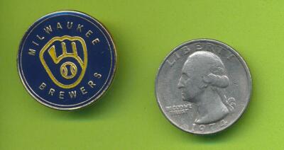 High Quality Enamel Lapel Pin - Milwaukee Brewers Includes Free ...