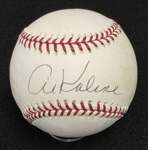AL KALINE Signed Official MLB Baseball-HALL OF FAME-DETROIT TIGERS-JSA ...