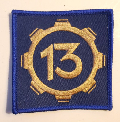 Vault 13 Square Logo- Fallout 3" Patch- Mailed from USA | eBay