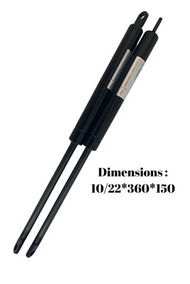 2x 750N Bed Lift Gas Struts – 360mm Heavy-Duty Hydraulic Supports 10 ...