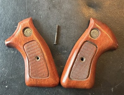 Factory Taurus Small Frame Revolver Wood Grips With Screw | eBay