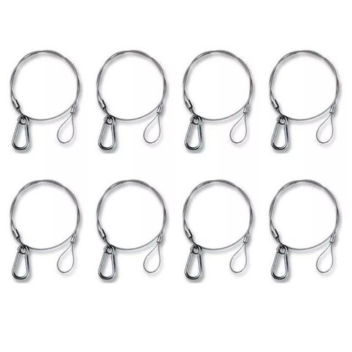 8PCS Cables de S??curit?? Fiables pour Sc??ne Professionnelle et ??clairage DJ | eBay