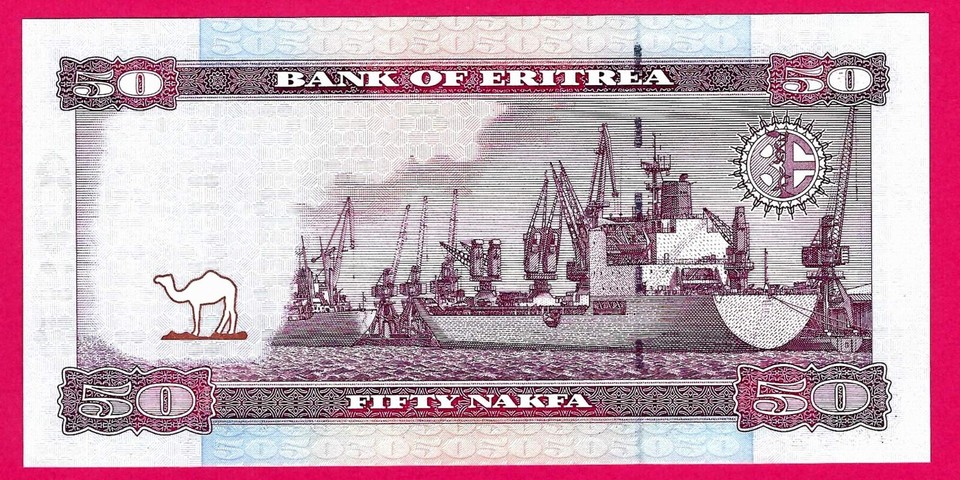 ERITREA 50 Nakfa 2004 P 7 UNC (TK 17 669) | eBay