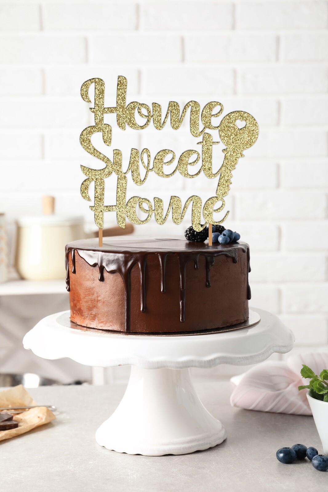 Home Sweet Home Gift Cake Topper Couple Owner New House Warming ...